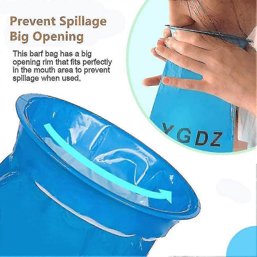 Vomit Bags, 20 Pack Disposable Emesis Bags, For Travel And Motion ...