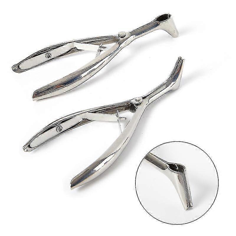 Stainless Steel Nose Mirror Ent Canal Dilator Nasal Rhinoscopy Pliers ...