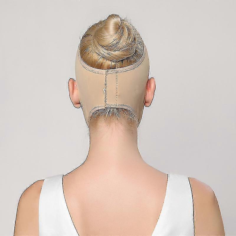 Post Surgical Chin Strap Bandage For Women - Neck And Chin Compression ...