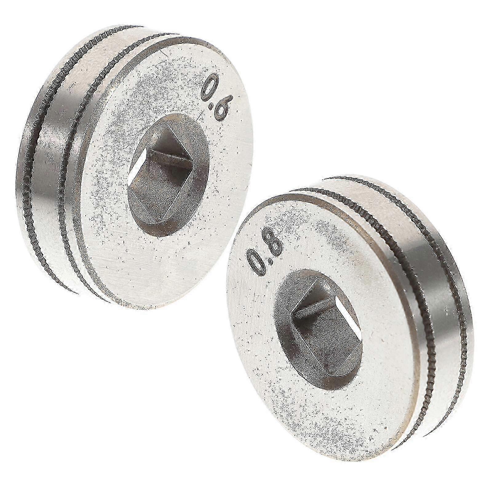 2pcs Welder Wire Feed Drive Roll Wheel 06/08 Welding Machine Wire Feed ...