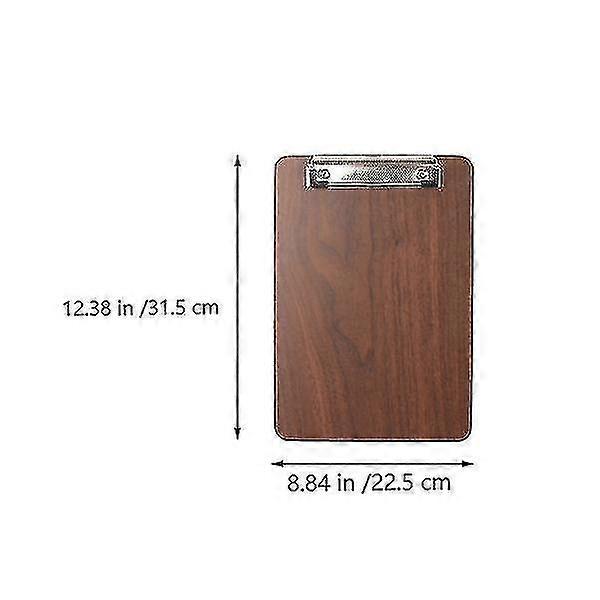 2pcs Wooden Menu Board Clip Kitchen Restaurant Menu Holder Menu ...