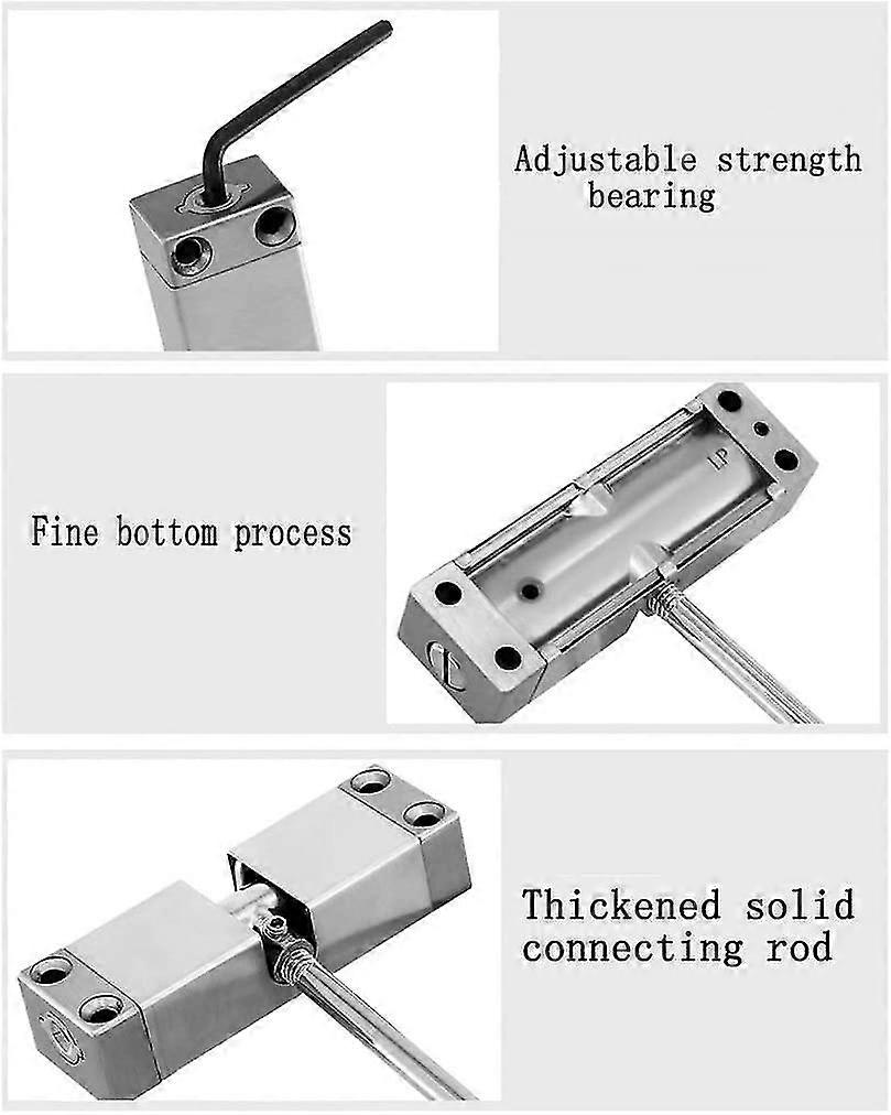 Zinc Alloy Automatic Spring Door Closer Adjustable Self Closing Door ...
