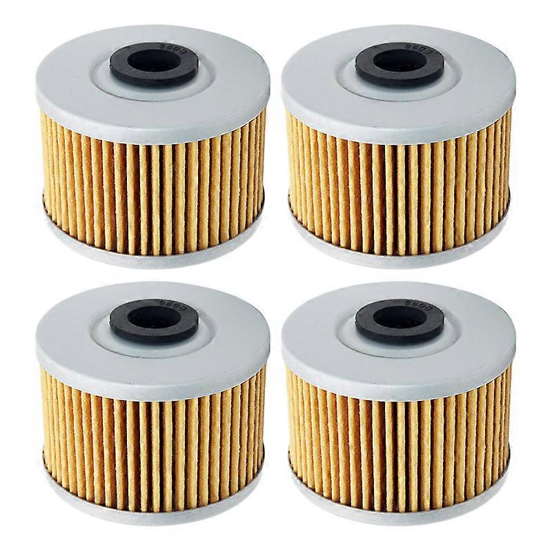 1/2/4pcs Cyleto Oil Filter for Honda XR250 XR 250 Baja XR250R XR250L XR350R XR400R XR440 XR500 ...