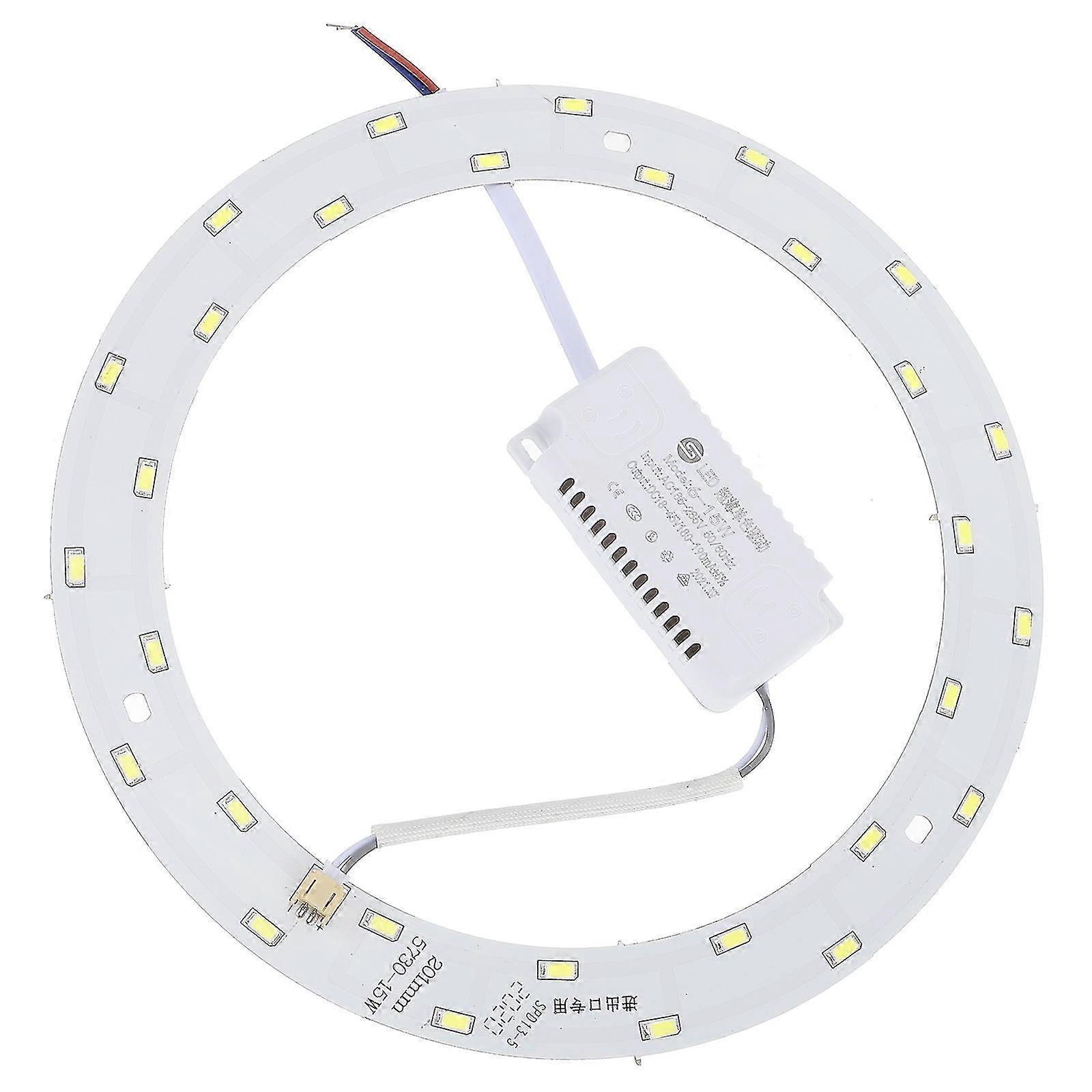 15W 220V-240V SMD 5730 30-LED Manyetik Dairesel LED Panel Bar Lambası ...