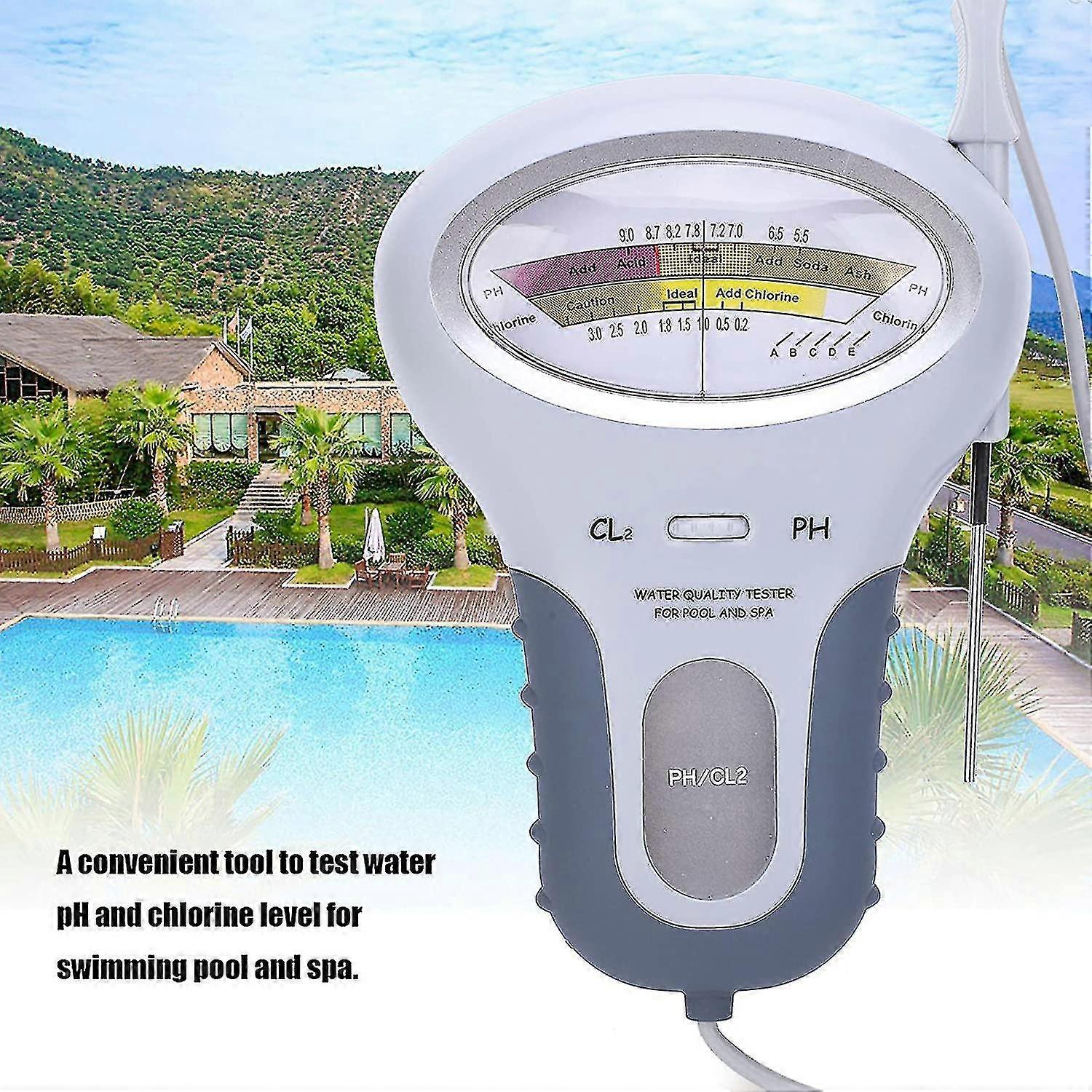 Swimming Pool Chlorine And Ph Er Cl2 2-in-1 Chlorine And Ph Er With ...