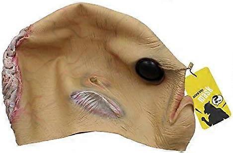 Realistic Mask Alien Mask Halloween Head Masks Deluxe Novelty Halloween ...