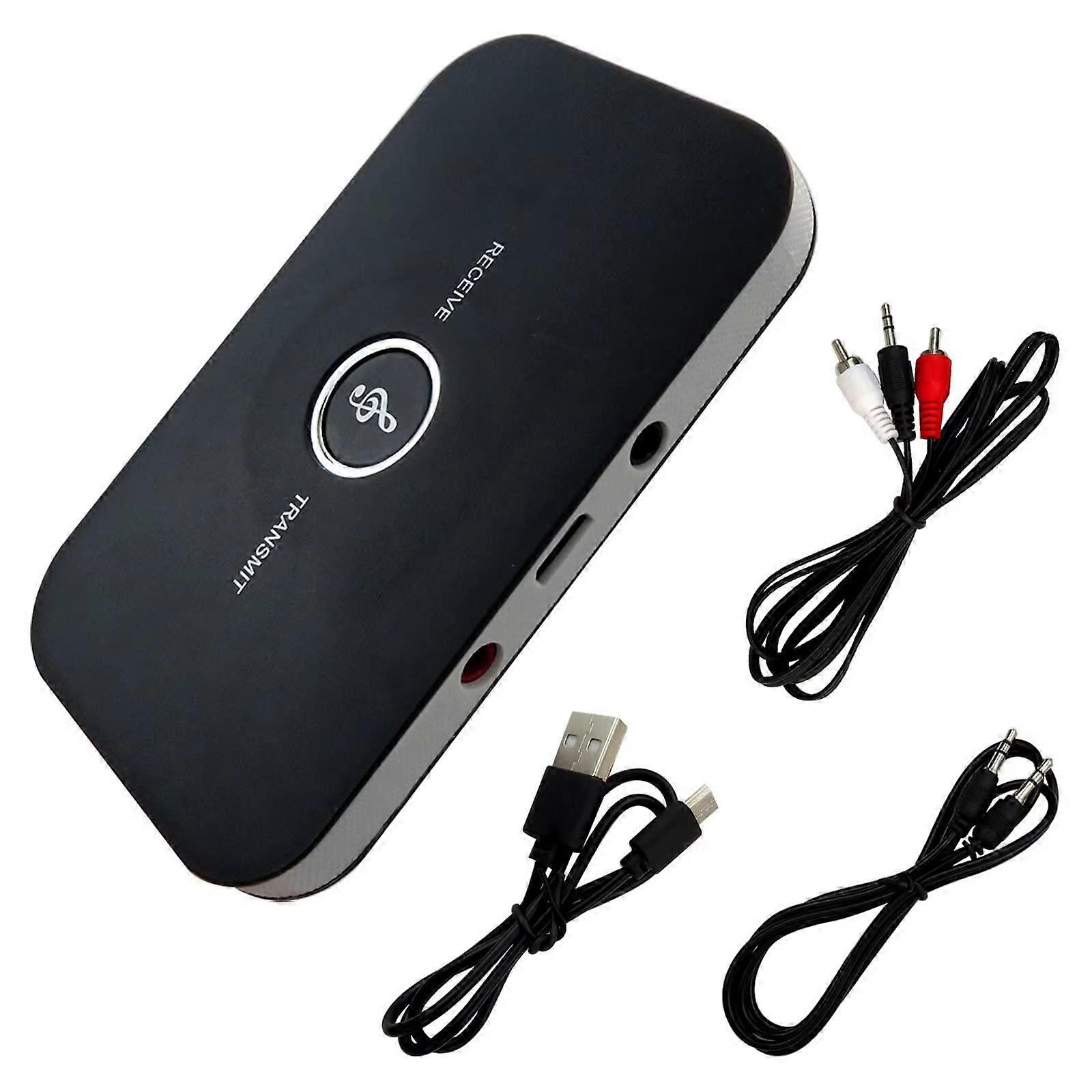 2 In 1 Wireless Bluetooth 5.0 Transmitter Receiver Home Tv Stereo Audio Adapter For Pc Laptop ...