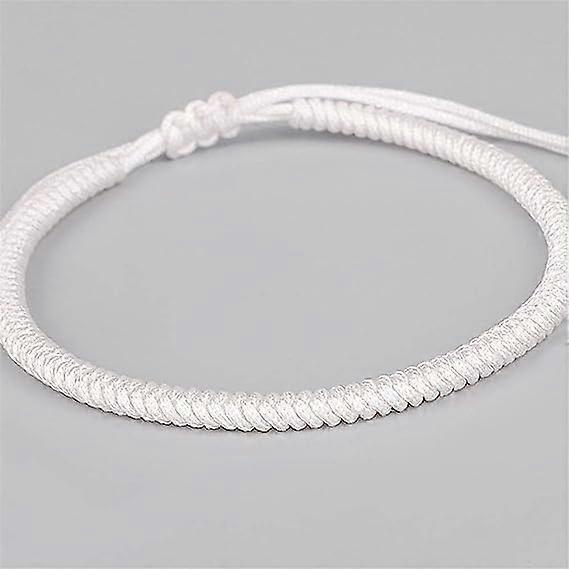 Handmade rope bracelet for women, men, girls, boys, simple black ...