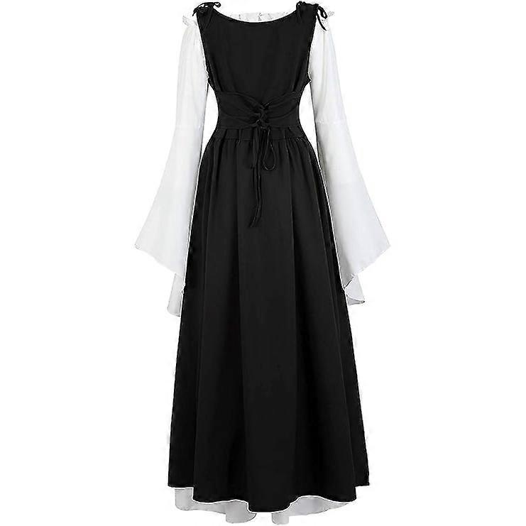 Womens's Medieval Renaissance Costume Cosplay with Over Dress | Fruugo UK