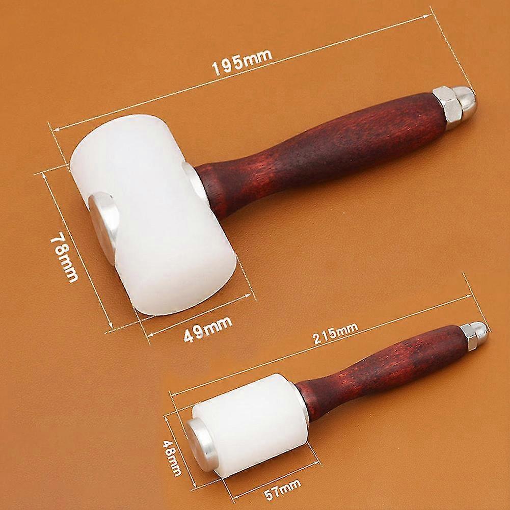 Carving Sledgehammer，T-shaped Leather Carving Sledgehammer Wear-resistant Handheld Carving Tool ...