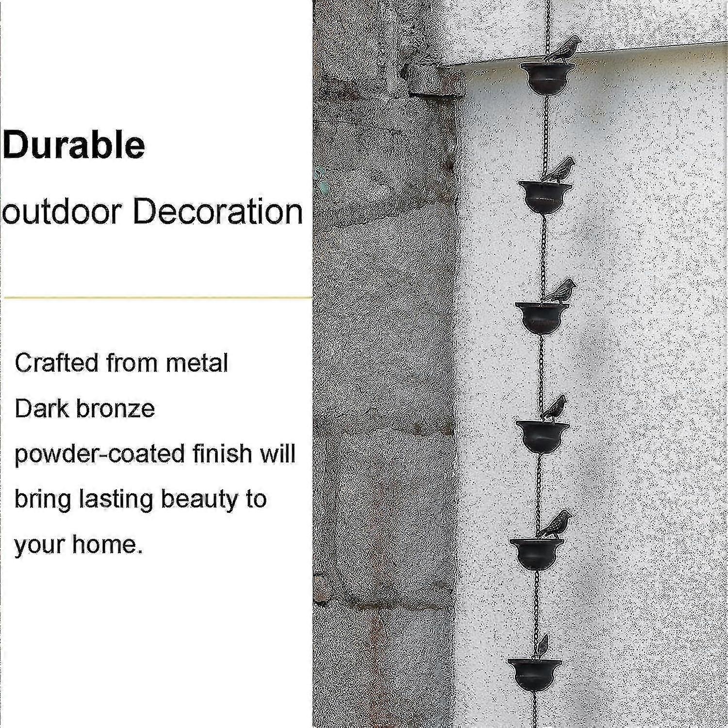 Rain Chains For Gutters, Rain Water Chain, Rain Chains For Downspouts ...