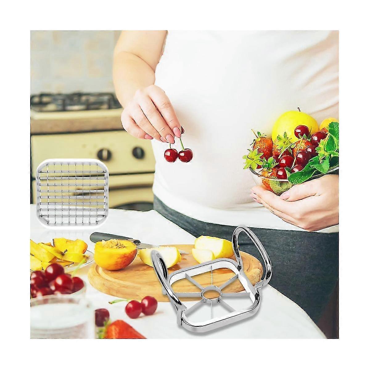 Stainless Steel Chip Cutter, Potato Cutter Is Very Versatile With 5 ...