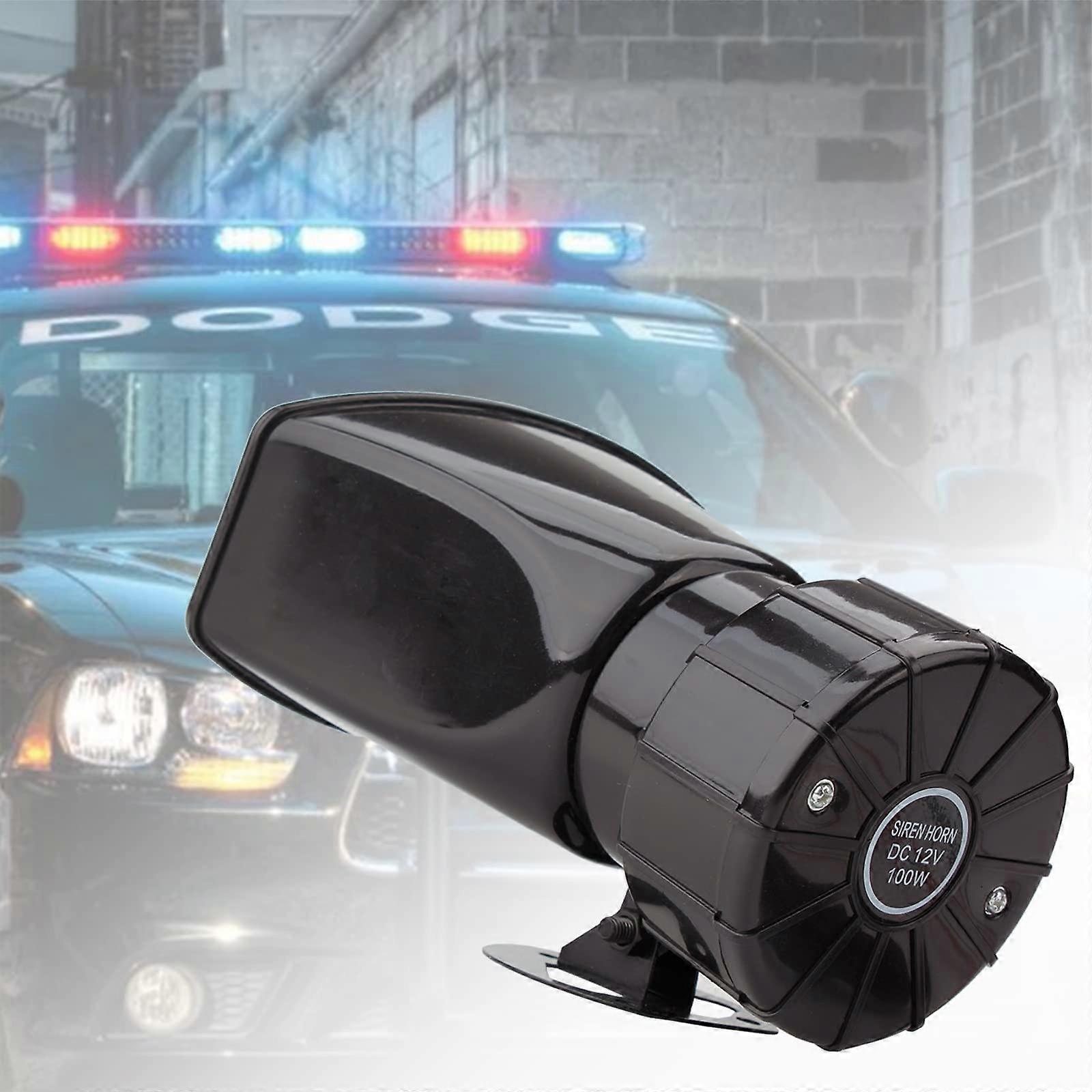 nice Car Siren With 7 Sounds Police Siren Speaker Amplifier Car Alarm ...