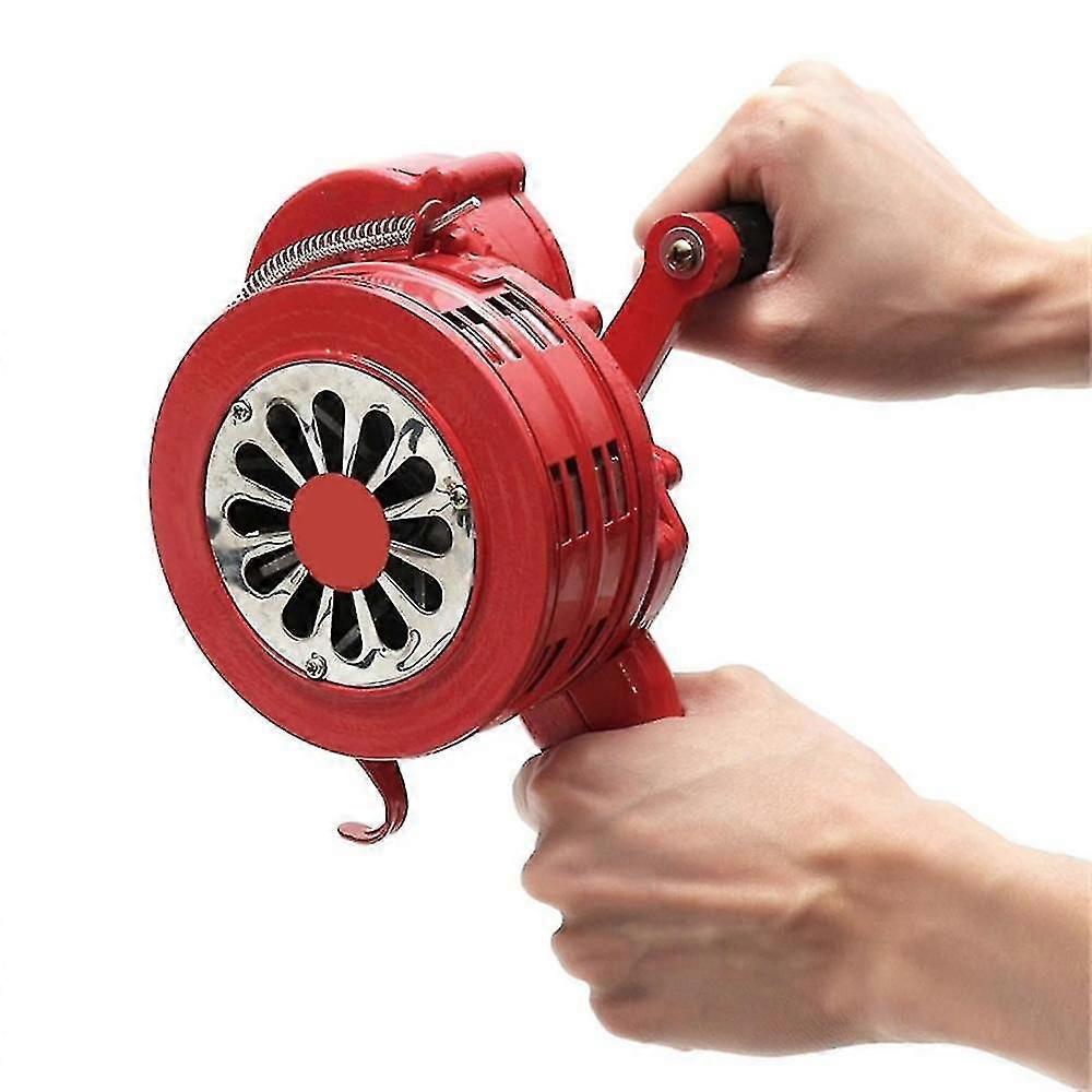 Emergency Hand Crank Siren Horn 110db Manual Operated Safety Alarm ...