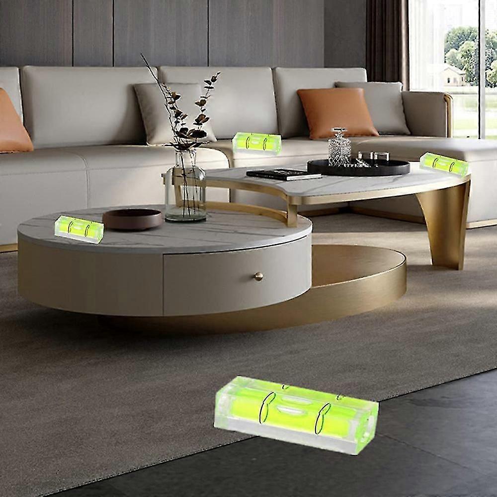 6Pcs Mini Bubble Spirit Level 10X10X29mm Square Levels for Wall Frames ...