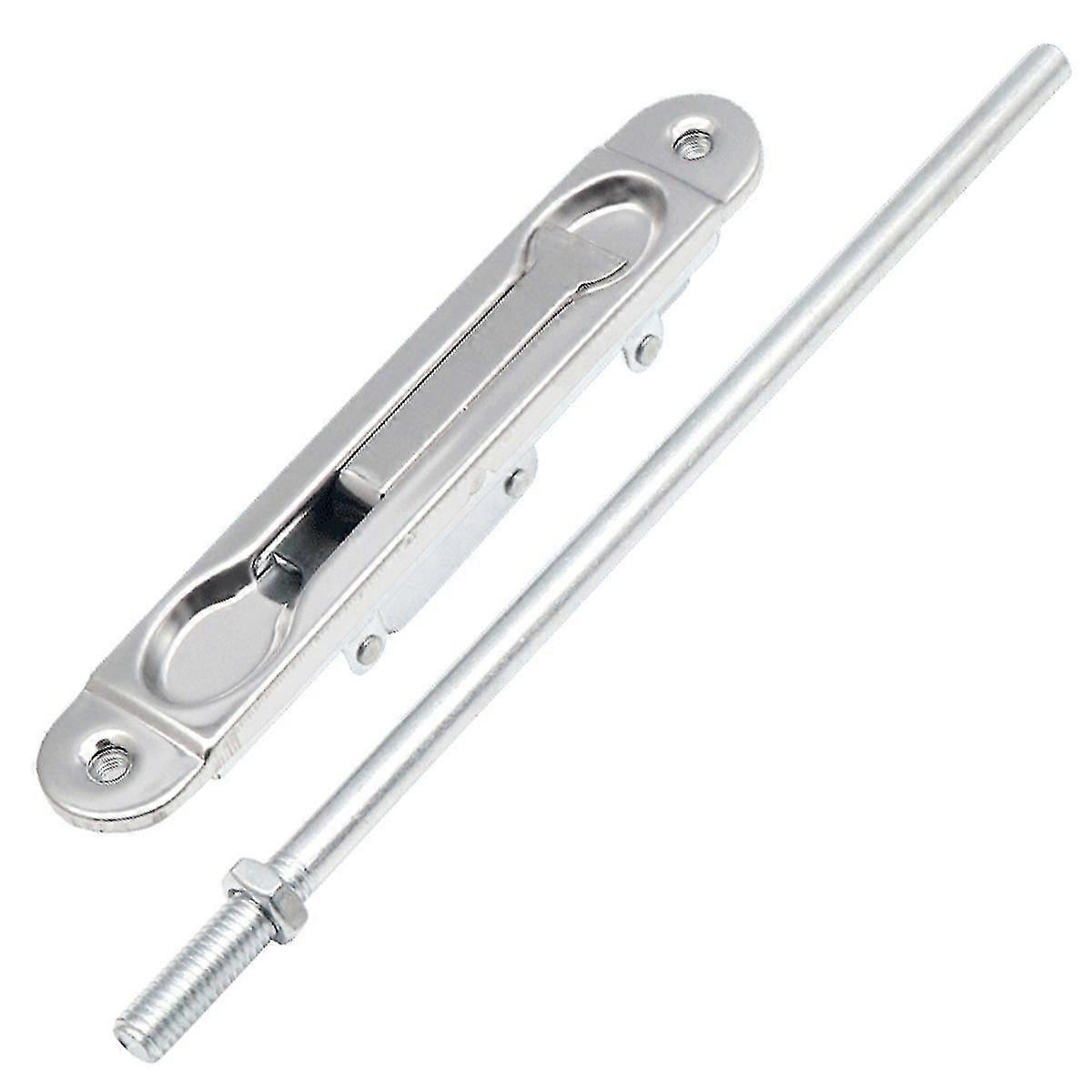 Door Bolt, Stainless Steel 8-inch Center Control Hidden Spring Door ...
