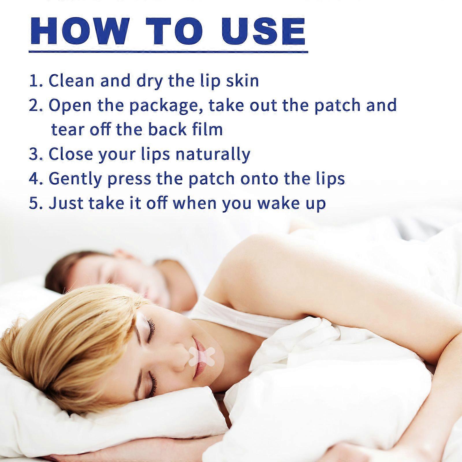 Anti-Snoring Tape Sleep Seal Anti-Snoring Open Mouth Breathing Closed ...