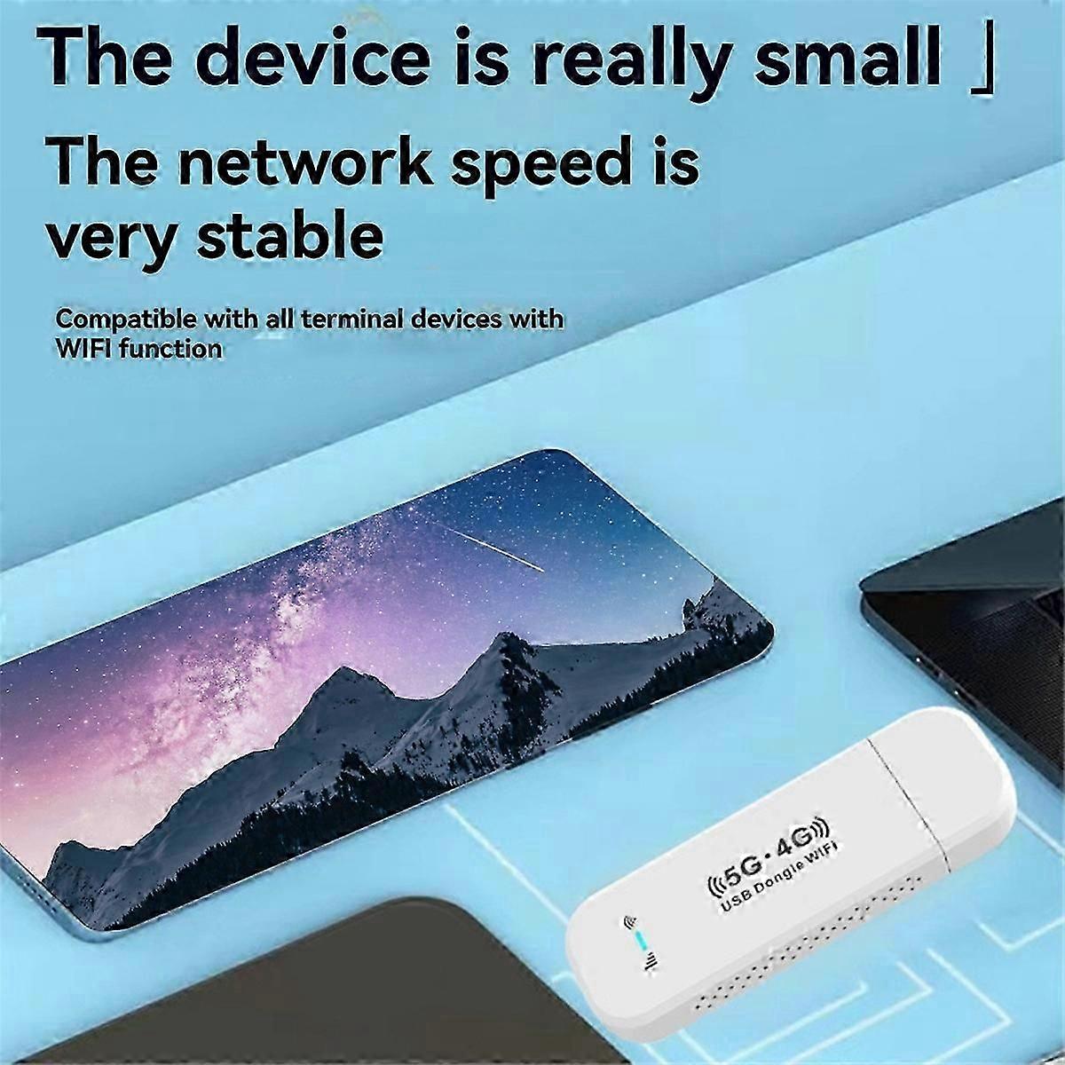 Portable WiFi USB Modem Stick 4G LTE WiFi Router SIM Card Slot WiFi Dongle 4G Card Router for ...