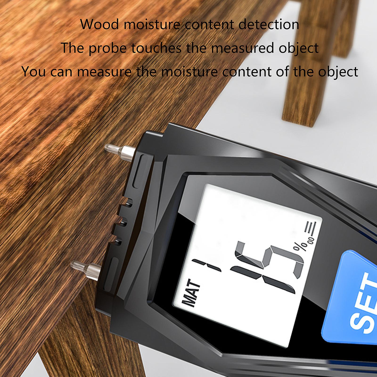 Handheld Wood Moisture Tester Meter / Switchable Auto Calibration ...