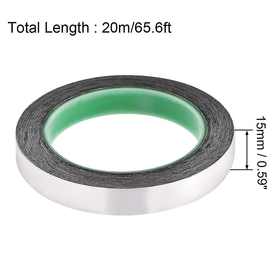 Aluminum Foil Tape 15mm - High Temperature Tape For Hvac, Sealing ...