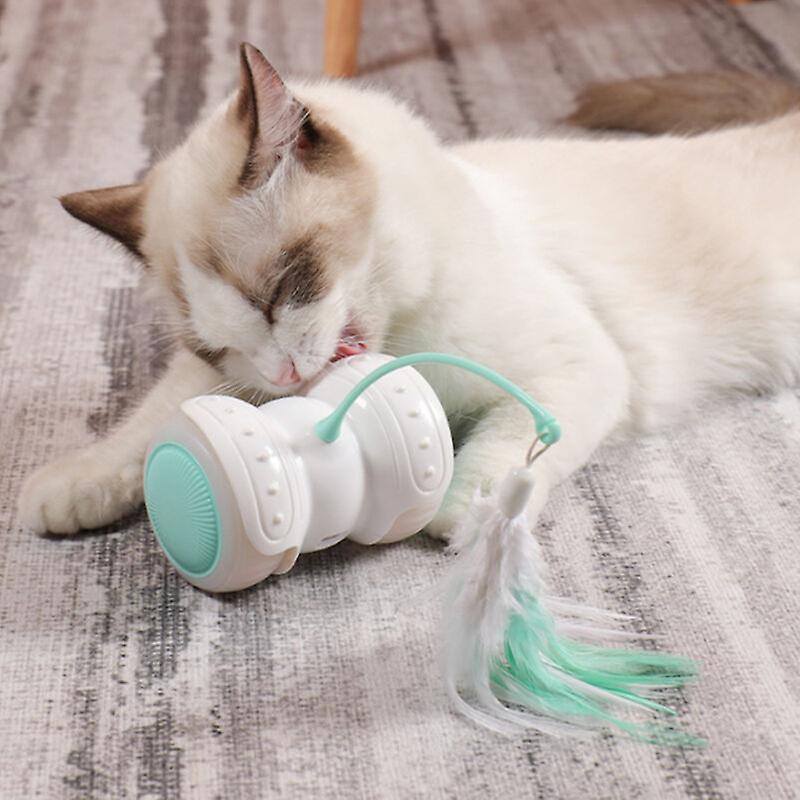 Interactive Robotic Cat Toys, 360 Degree Automatic Irregular USB ...