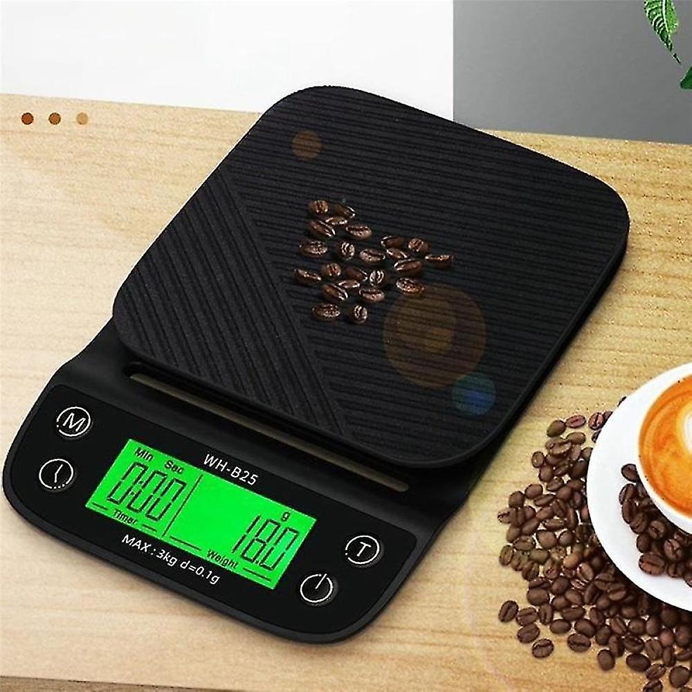 Precision Drip Coffee Scale With Timer Multifunction Kitchen Scale Lcd ...