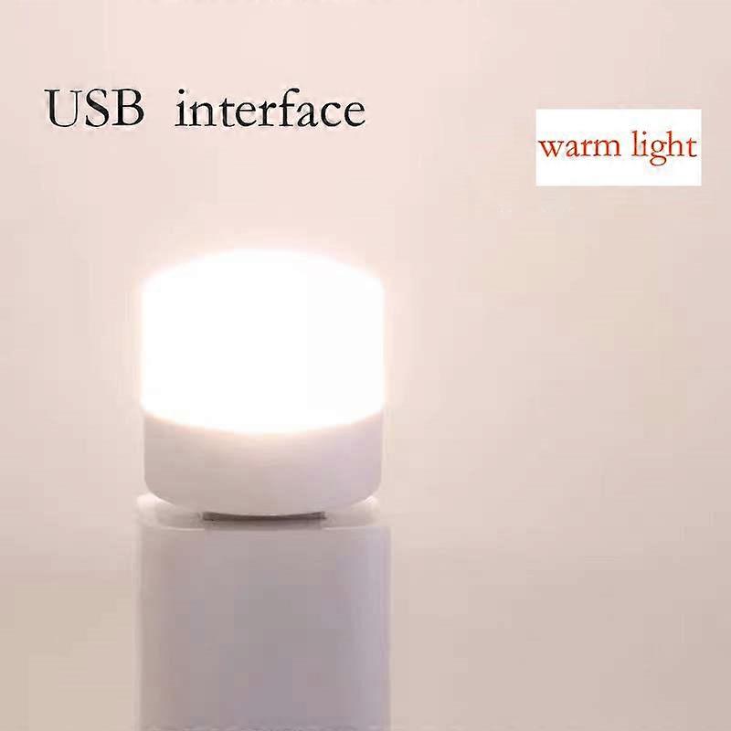 1-10pc Mini Led Night Light Usb/type-c/android Phone Plug Lamp Power ...