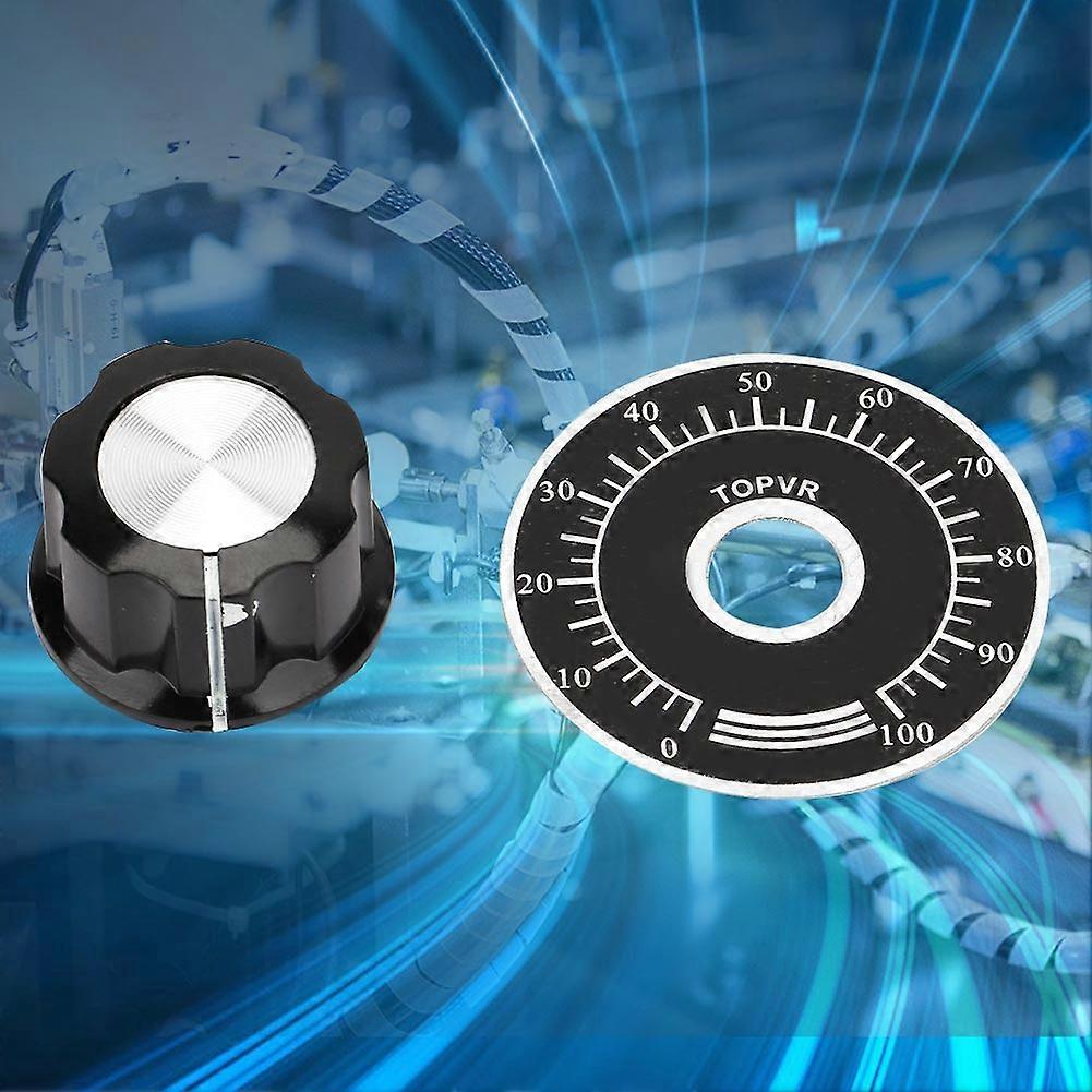 MF A03 Potentiometer Knurled Knobs Volume Control Cap Digital Dial ...