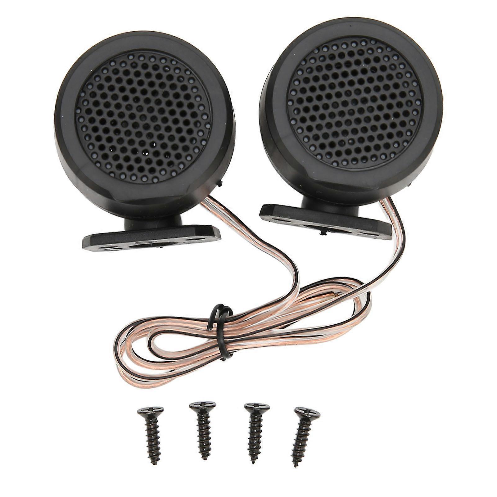 2pcs Car Dome Tweeter 500W 4 Ohm Built in Capacitor Great Sound Quality ...