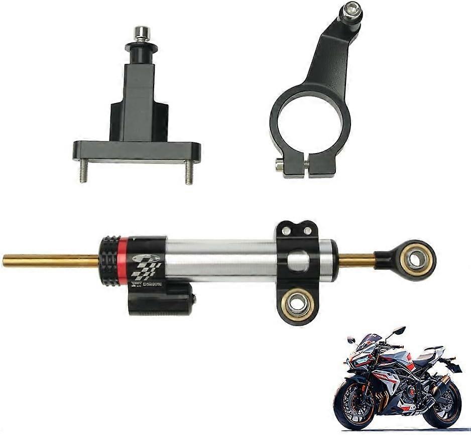 Motorcycle Steering Damper Stabilizer for CBR400R CBR500R, Adjustable ...