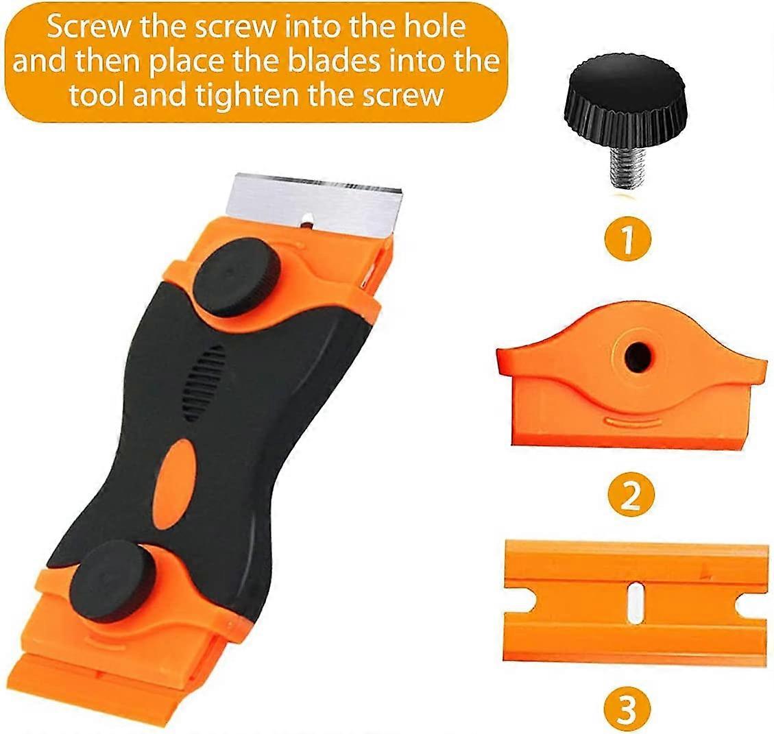 Ceramic Hob Scraper + 20 Blades, Versatile Glass Scraper Ceramic Hob ...