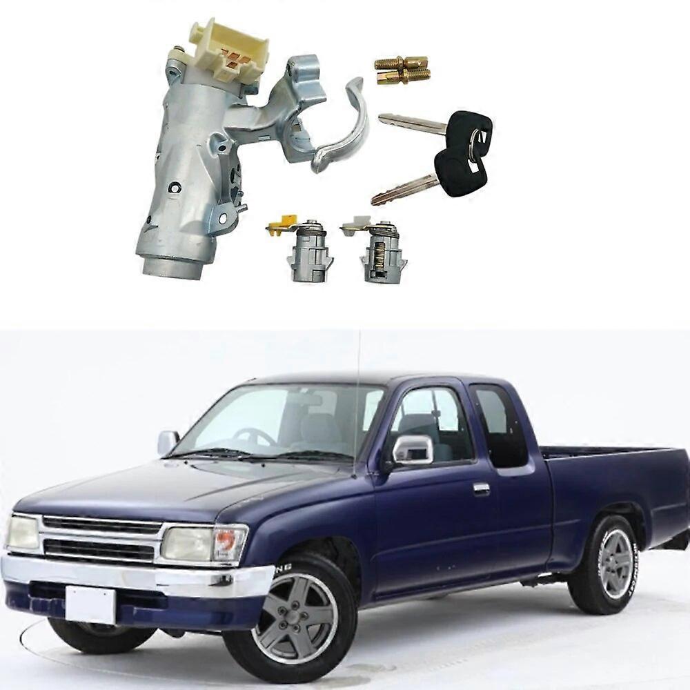 Ignition Lock Core Ignition Switch Steering Barrel Lock + Door Lock ...