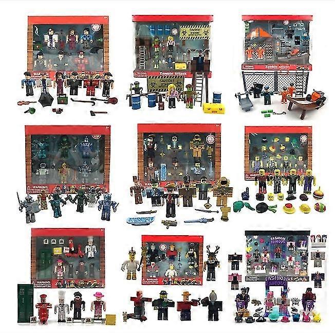 Virtual World Roblox Figurine Roblox Brinquedo Juguetes Block Doll Game ...