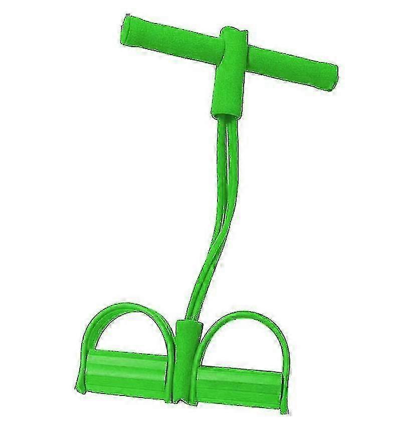 Multifunction Resistance Training 4 Tube Pedal Resistance Band Sit-up ...