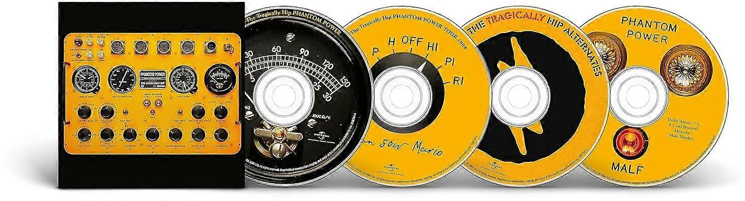The Tragically Hip - Phantom Power (25th Anniversary) [COMPACT DISCS ...