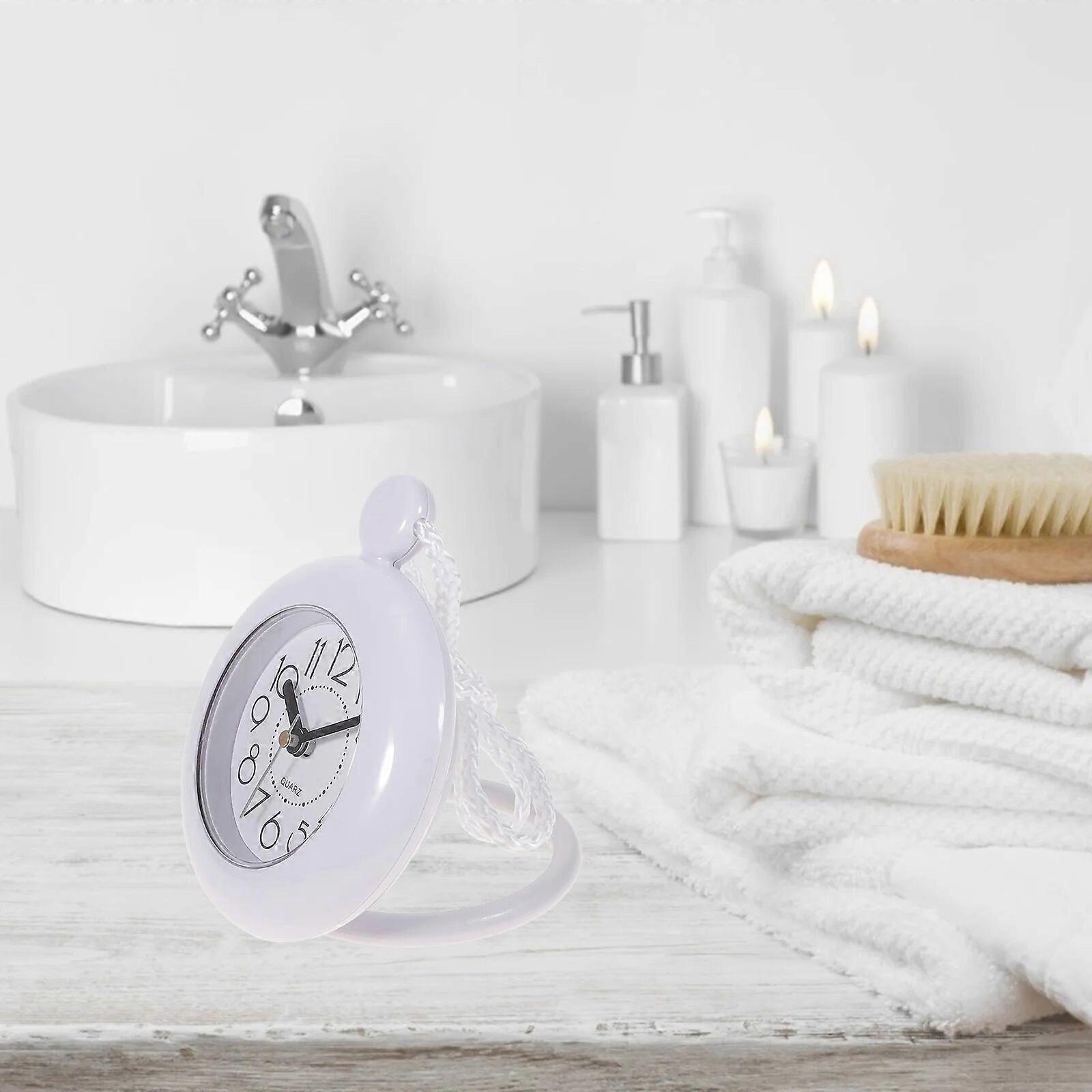 Swimming Pool Waterproof Bathroom Clock Shower Hanging Wall Clocks Home ...