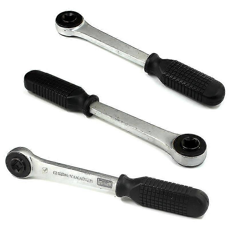 Radiator Spanner Hand Tool Radiator Stepped Wrench+Ratchet Carbon Steel ...
