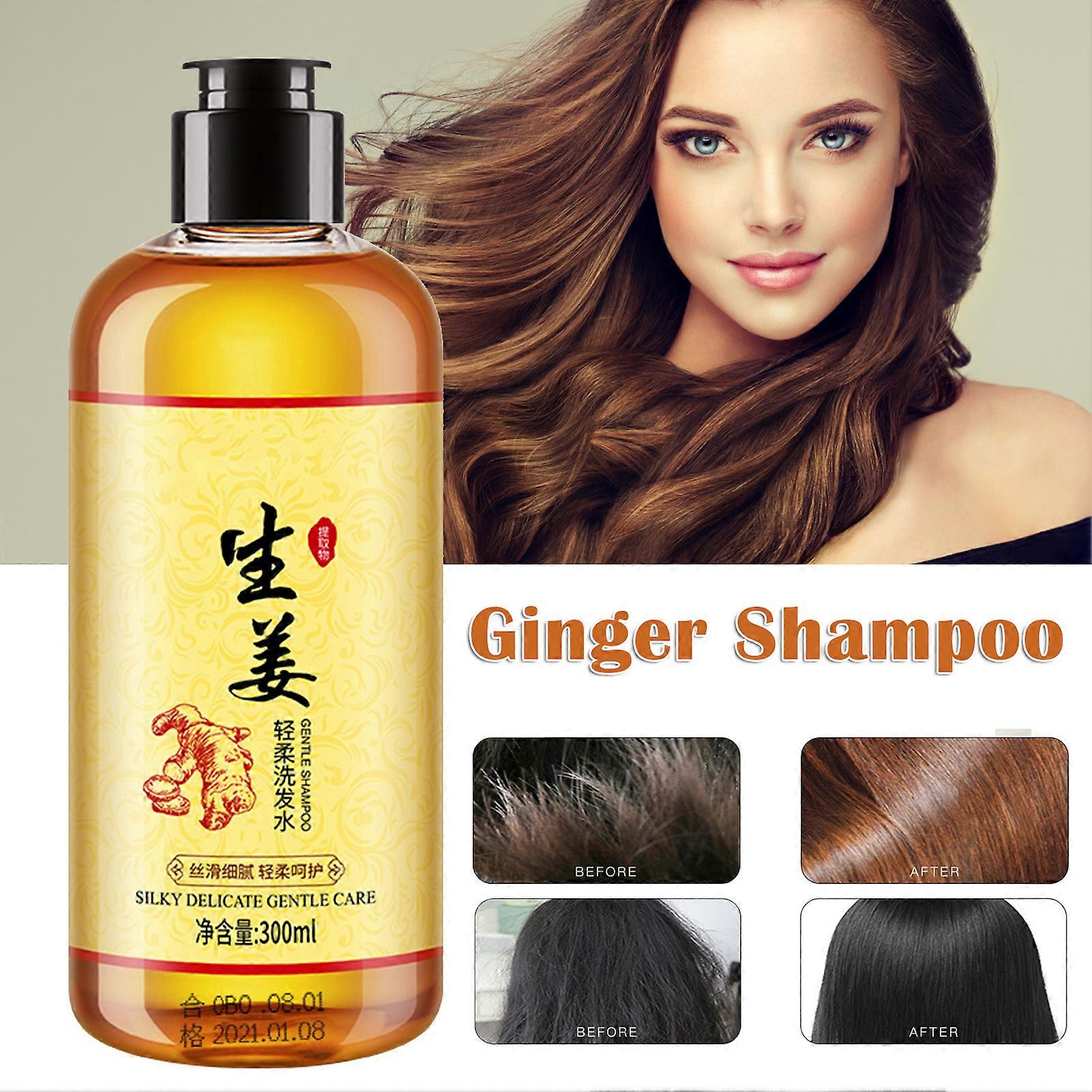 Ginger Shampoo for Dandruff Hair Ginger Extract Oil Strengthen Hair ...