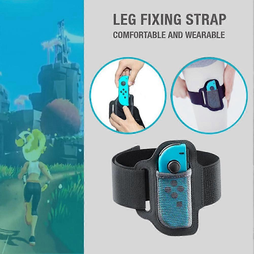 For Switch Leg Straps Ring Fit Adventure Leg Adjustable Elastic Sports ...
