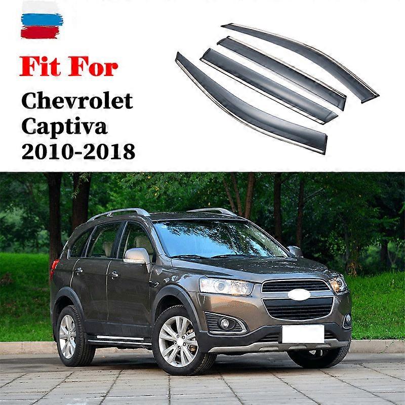Car Window Rain Shield Visor Guards Protector Sun Wind Deflector Awning ...