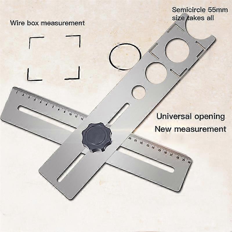Stainless Steel Ceramic Tile Hole Locator Wall Floor Tile Drill Bit ...