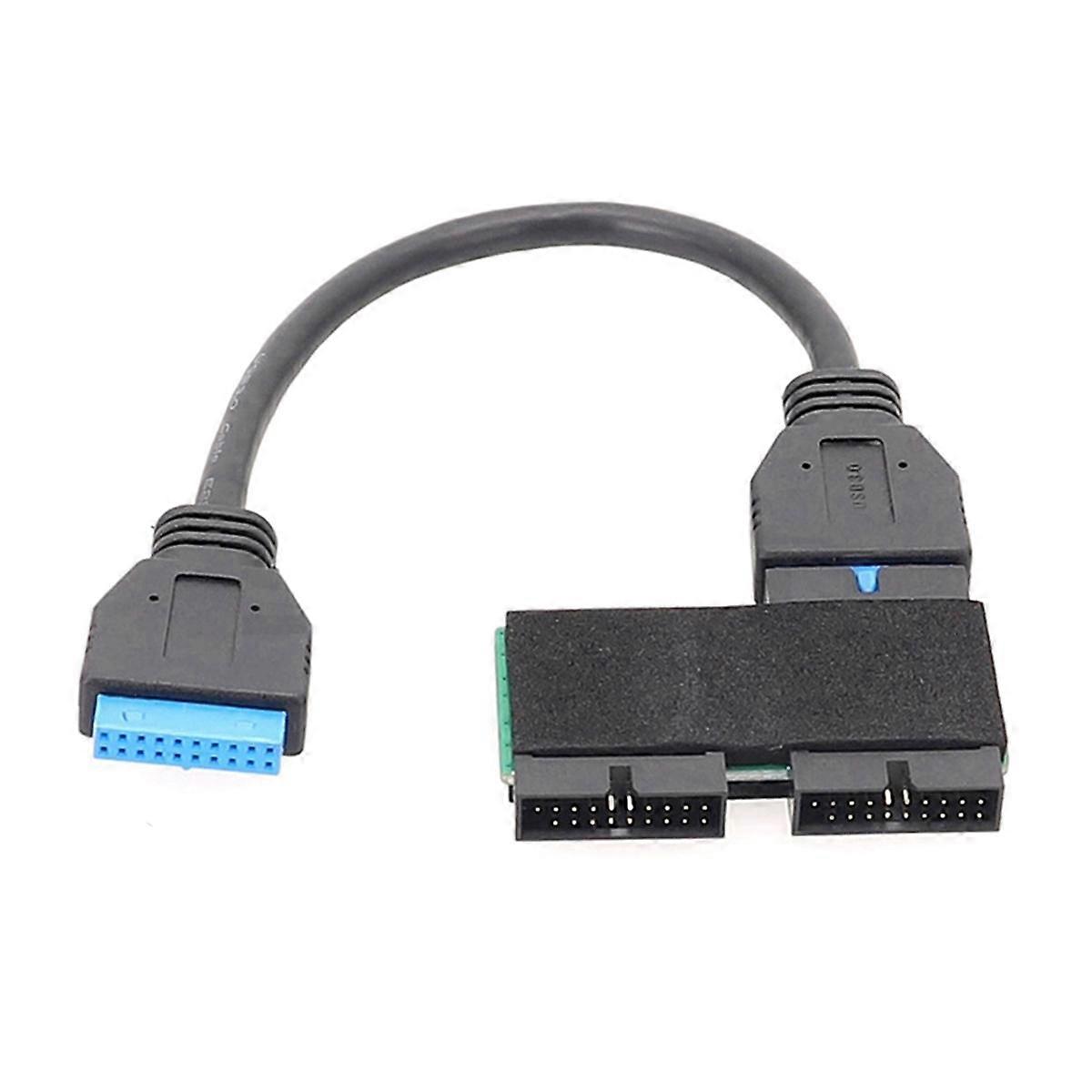 USB 3.0 19Pin HUB with Chip Modular Cable Design Motherboard Data ...
