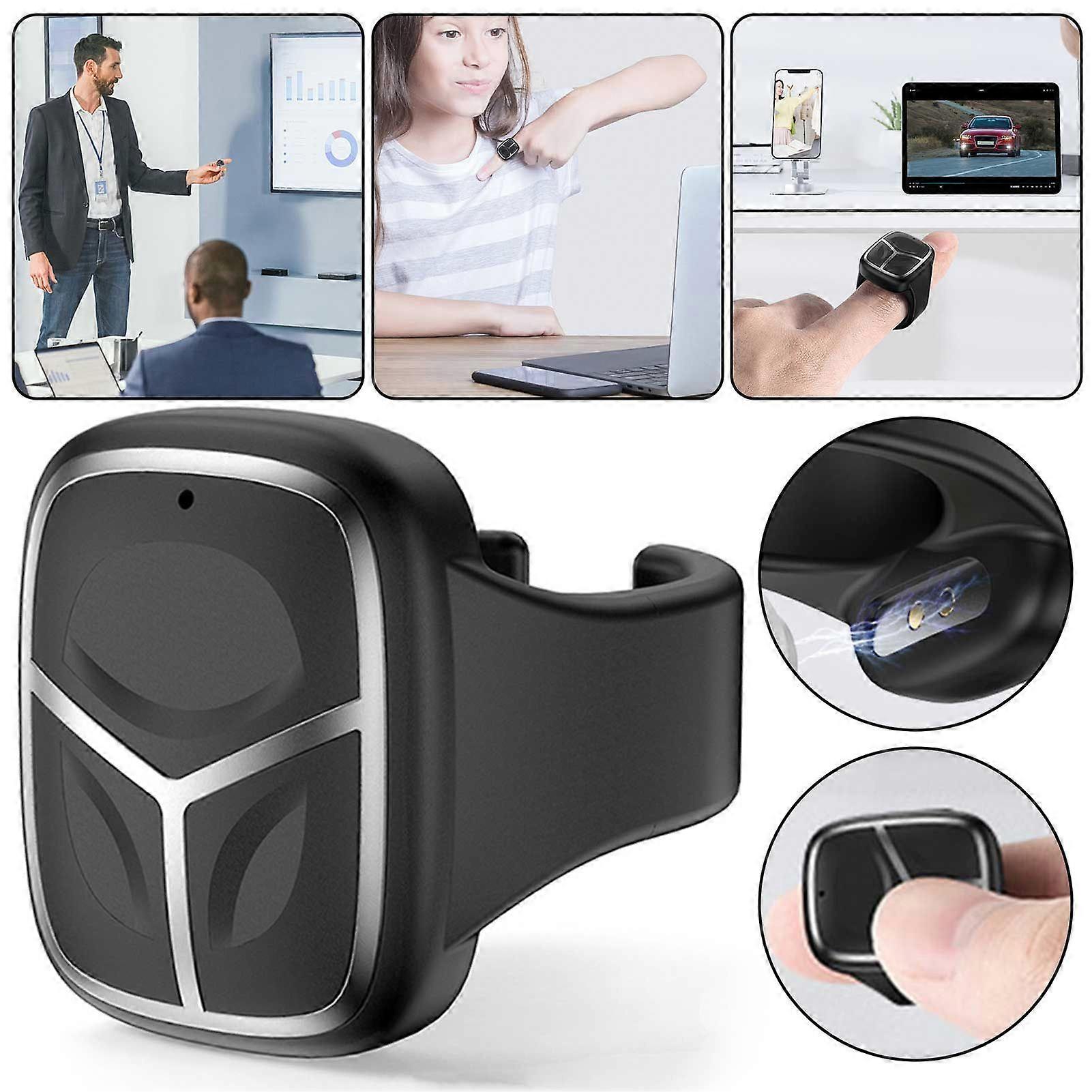 Mobile Phone Bluetooth-compatible Remote Rings Control Multi-function ...