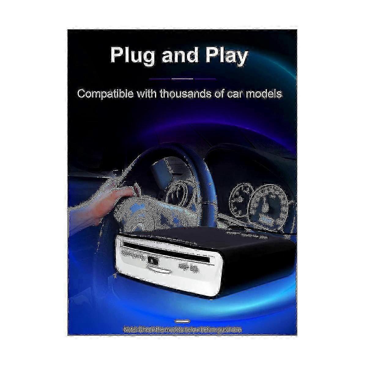 External Universal Cd Player For Car - Portable Cd Player, Plugs Into ...