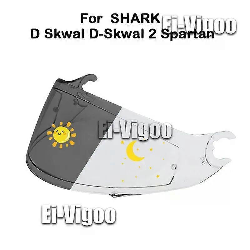 Photochromic Shield Visor Lenses for SHARK D Skwal D-Skwal 2 Spartan ...