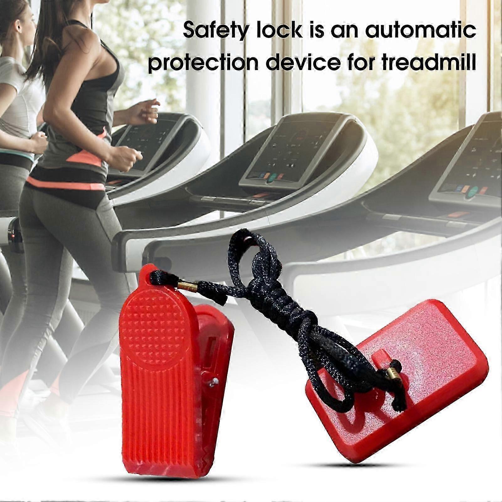Treadmill Security Lock Rectangle Emergency Stop Accessories Universal ...