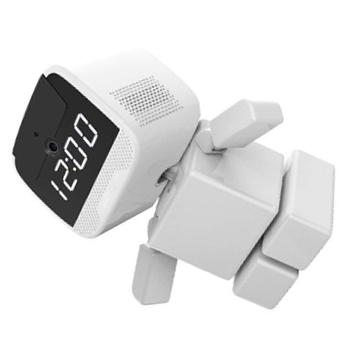 Time Display Wireless PTZ IP Camera Robot WIFI 360 Degree No Dead Angle ...