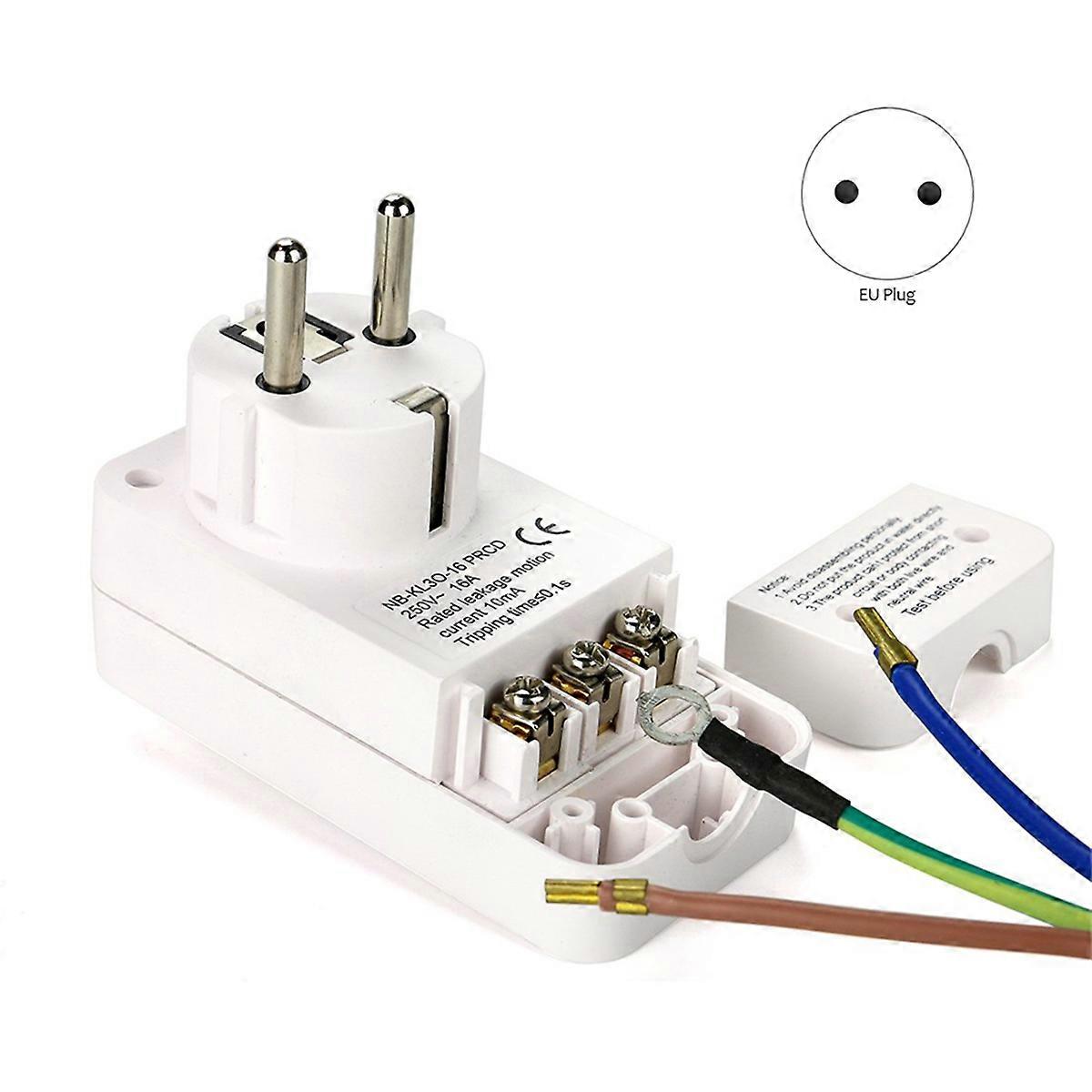 FI Circuit Breaker Personal Protection Plug Replacement Plug 10mA ...