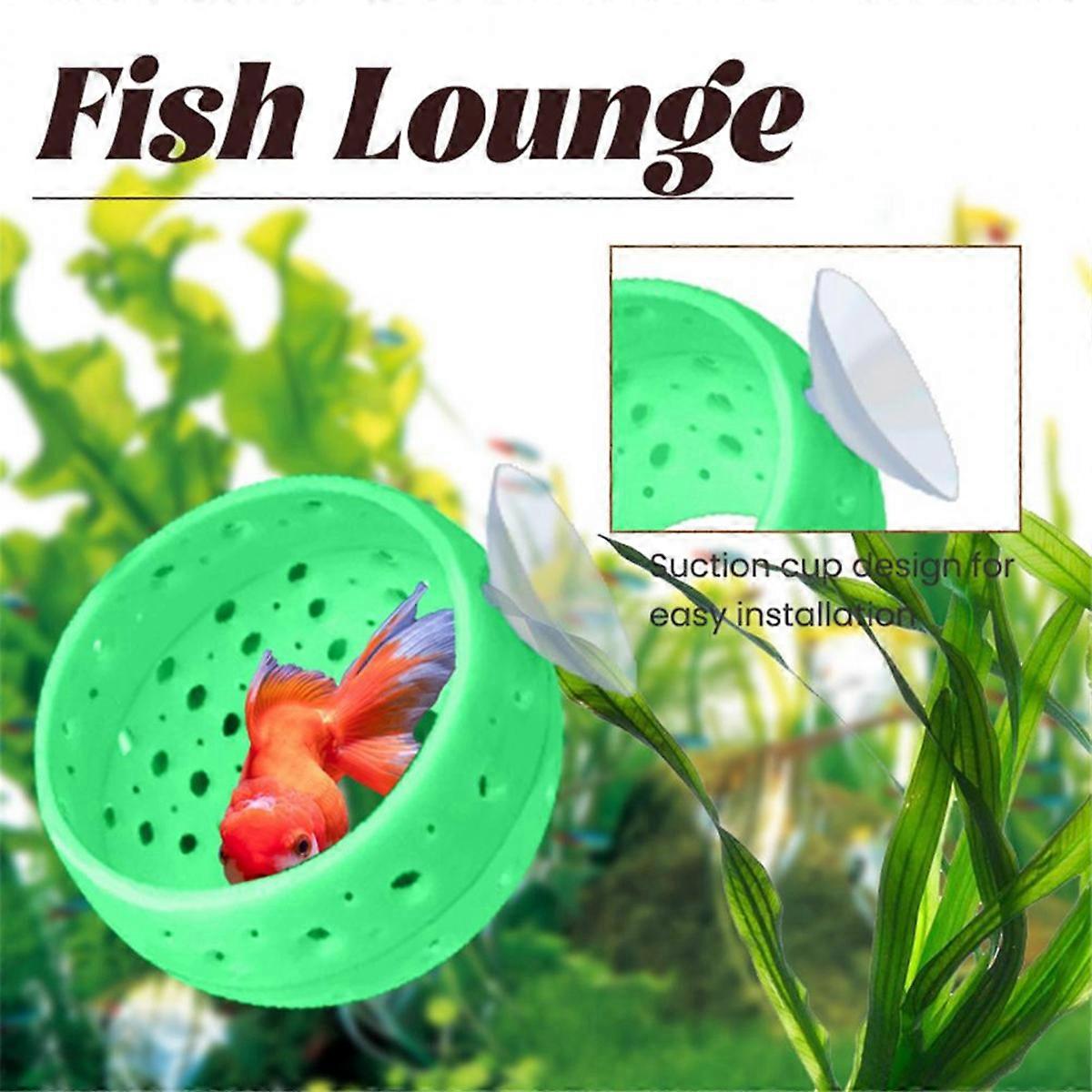 Fish Tank Accessory Small Hole Hollow Fish Cave Plastic Aquarium Decor ...