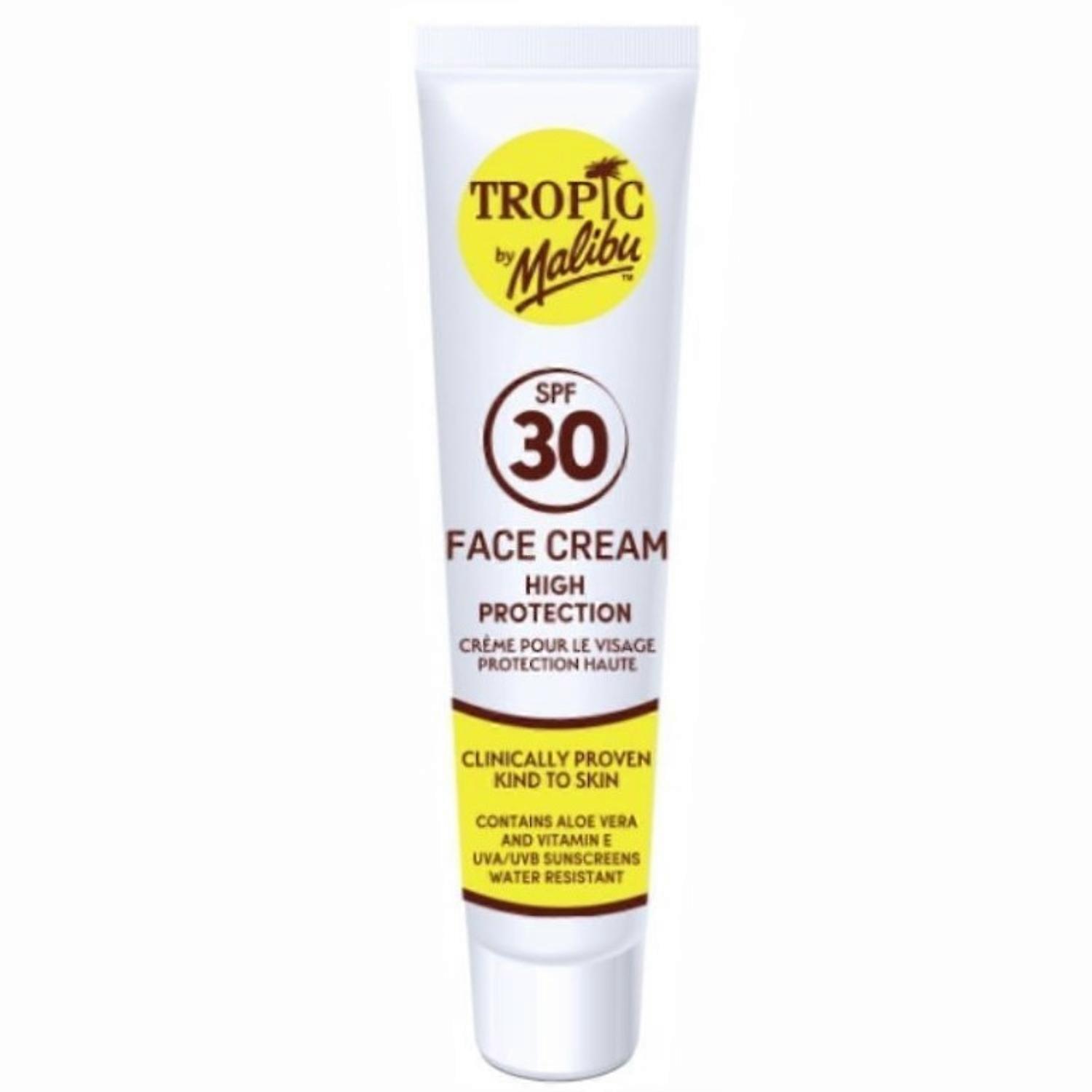 Tropic by Malibu Face Cream SPF30 face cream 40ml | Fruugo UK